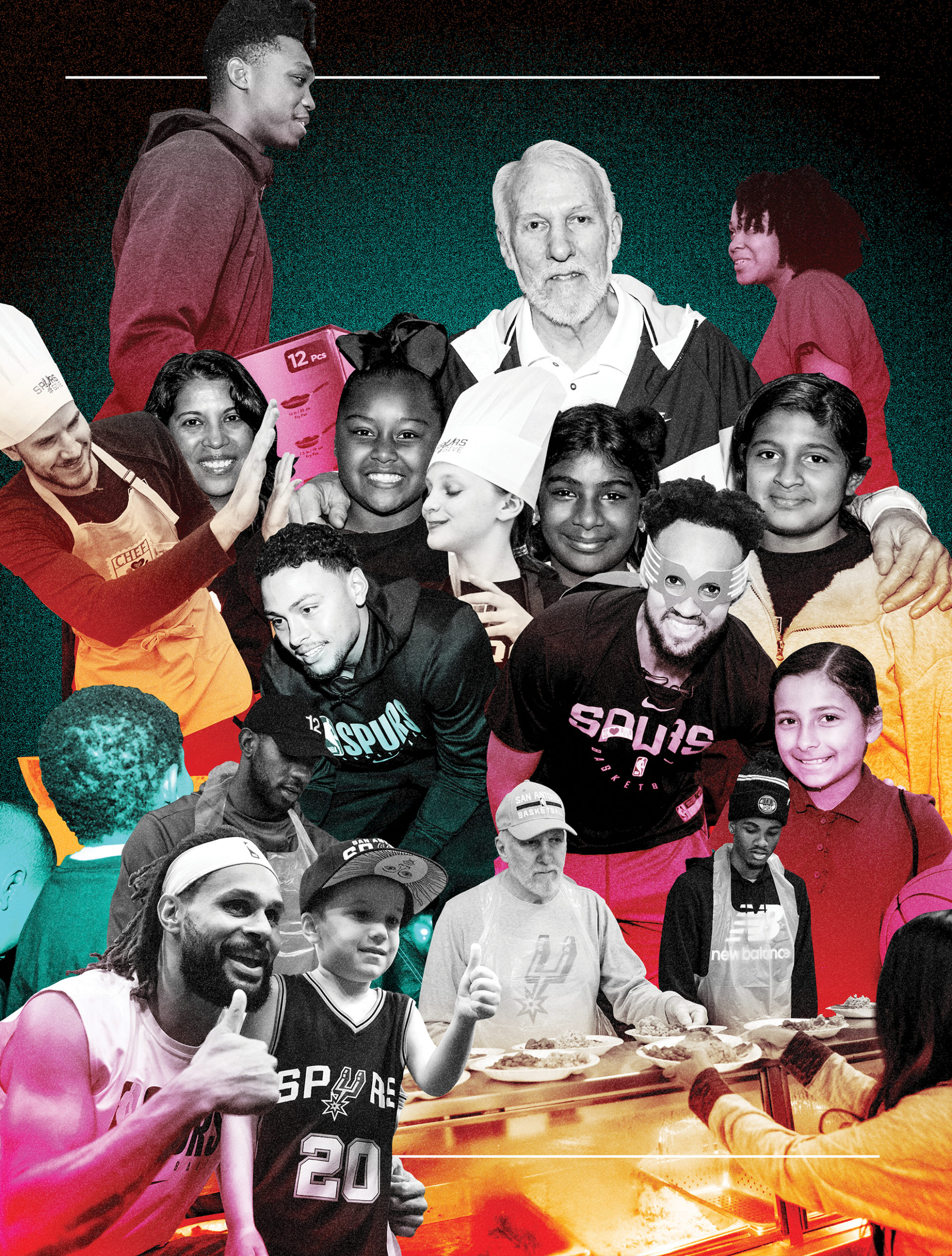 The San Antonio Spurs Give Back - San Antonio Magazine